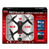 Swift Stream Z-53 RC Camera Drone with Wi-Fi, 360° Stunts, Flight ...