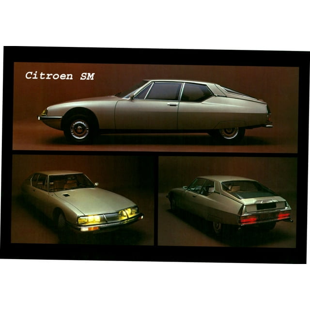 Citroen Sm Art Posters Citroen Sm Art Poster 27"x40" 27x40 Poster ...
