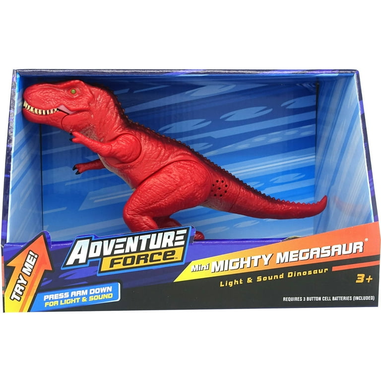 Adventure Force Mighty Megasaur Roaring Rex, Blue Action, 60% OFF