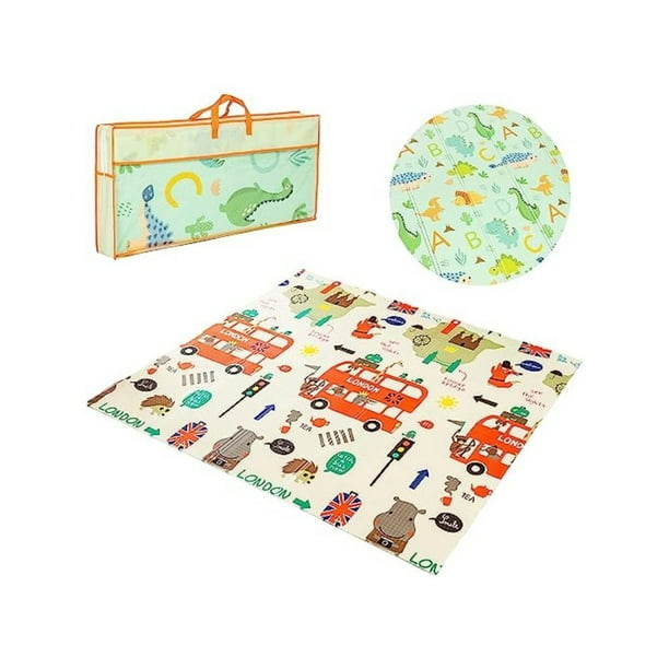 Tapete para Bebe, Tapete de Juegos para Niños Bluelander Dinosaurios/ Londres Bluelander CBHH ...
