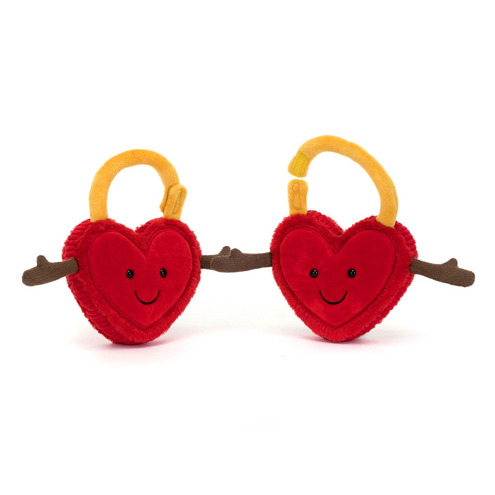 Pin-kcherry Val & Tina Love Locks, 7.87in - Sweet Love - Themed Plush ...