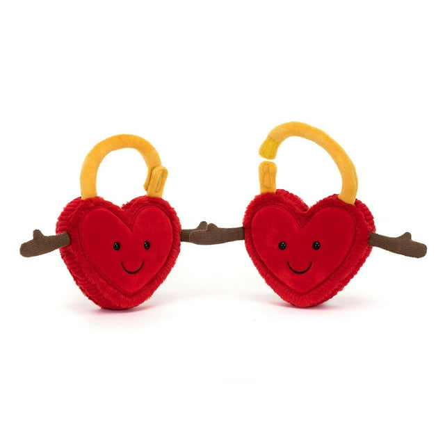 Pin-kcherry Val & Tina Love Locks, 7.87in - Sweet Love - Themed Plush Tokens - Walmart.ca