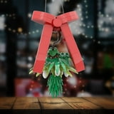 Hanging Mistletoe Christmas Building Set, Xmas Ornaments Home ...
