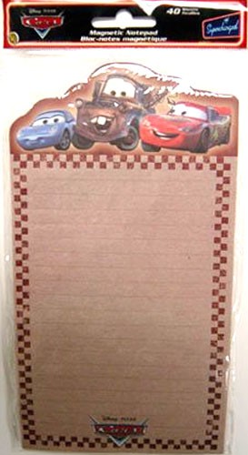 Disney Cars Magnetic Notepad - Walmart.com
