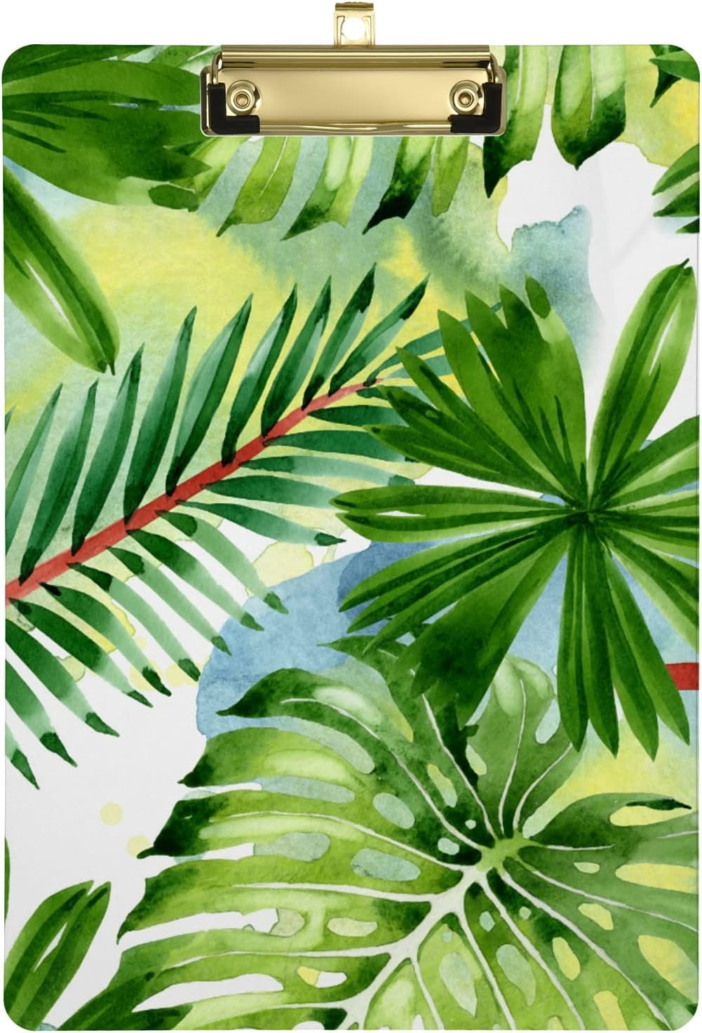 FMSHPON Tropical Plant Palm Leaf Green Monstera Clipboard Hardboard ...