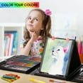 Art Supplies, 240-Piece Drawing Art kit, Gifts Art Set Case with Double ...