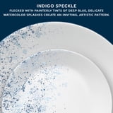 Corelle Indigo Speckle 12-Piece Glass Dinnerware Set (Service for 4 ...