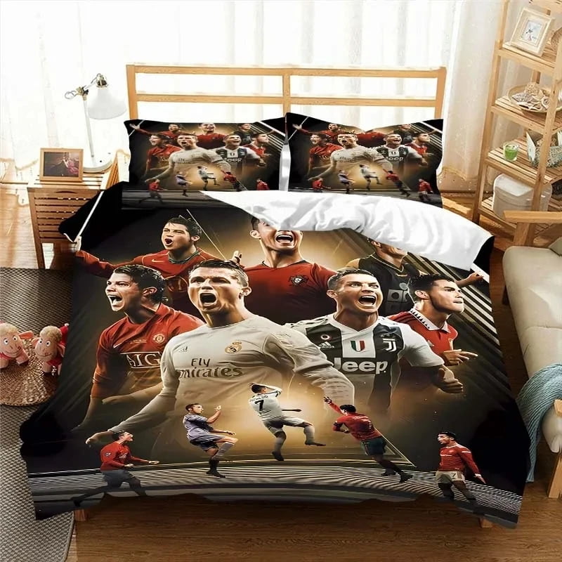 Click here for Yingd Football Star Cr7 Soccer Bedding Set Boys Gi... prices