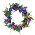 6.56FT Artificial Tulip Garland Spring Summer Garland Decorations with ...
