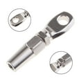 6mm Wire Cable Rope Eye Rigging Terminal Swageless DIY Fittings ...