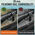 SVITVU, Rifle Scope 3-9x40, Illuminated Red & Green, Free Mounts ...