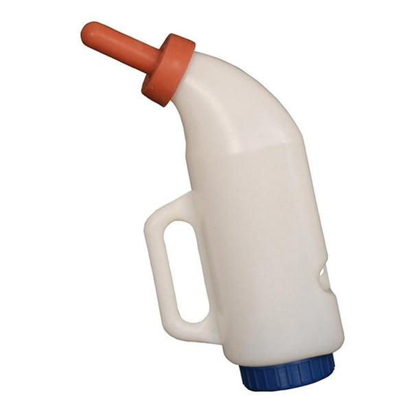 freestylehome 2L/4L Calf Milk Bottle Hand Rearing Milking Poddy Weaning ...