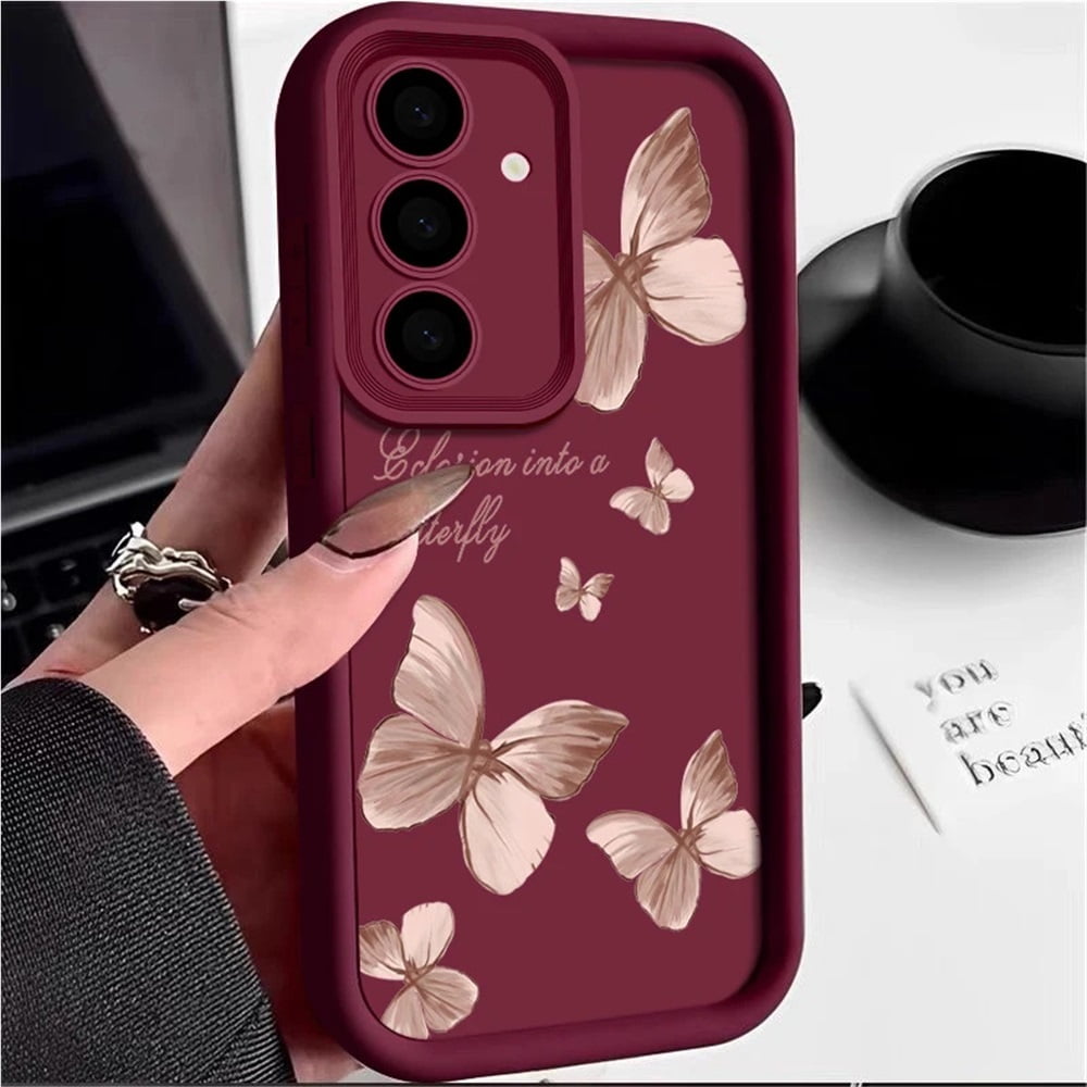 Click here for Mlsrgt Gold Butterfly Soft Tpu Case For Samsung Ga... prices