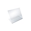 Azar 112740 3.5" W x 2.5" H L-Shaped Acrylic Sign Holder, 10Pack ...