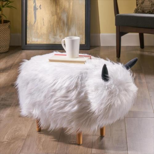 Click here for Homy Casa Sheep Ottoman For Kids prices
