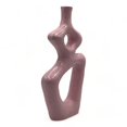 12 inch Pink Decorative Metal Flower Vase by 90210 Kitchen and Bath ...