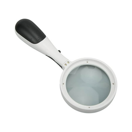 Handle Magnifying Glass, LED Magnifier Fill Lighting Amplification ...