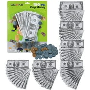 Learning Resources Play Money Smart Pack - 100 Pieces, Play Money for ...