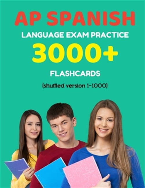 Pre-Owned AP Spanish Language Prep Flash Cards: AP Spanish language ...