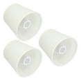 BIMZUC 3Pcs Small Table Lamp Shades Hand Crafted Soft Cloth Light Cover ...