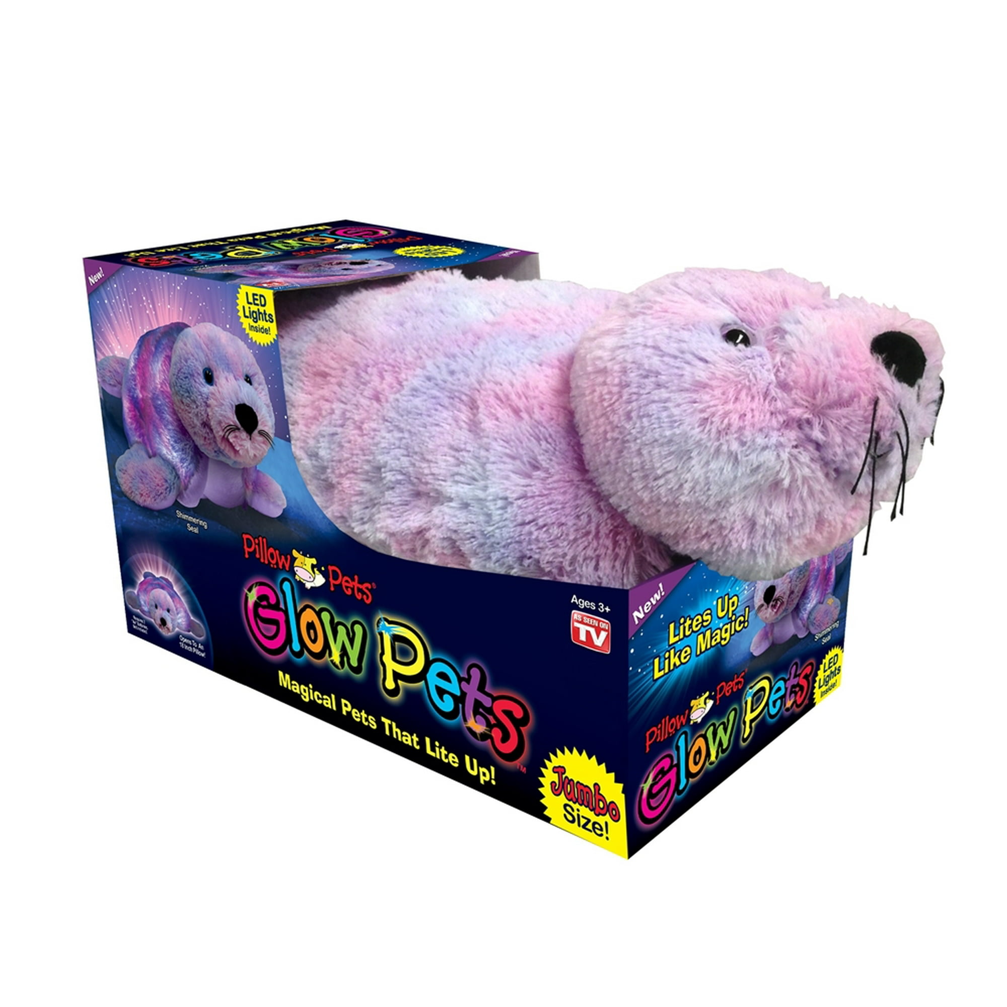 Pillow Pets Glow Pets Seal