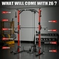 Mikolo Compact 7-IN-1 Smith Machine With Cable Crossover System ...