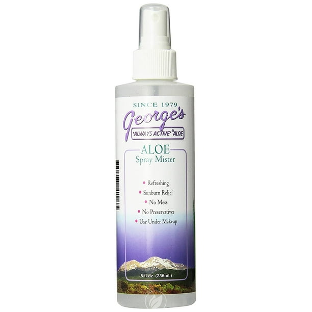 George's Aloe Vera Spray Mister, 8 Fluid Ounce - Walmart.com - Walmart.com