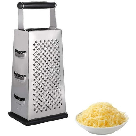 Multifunction Stainless Steel 4 Sides Cheese Shredder Box Creative ...