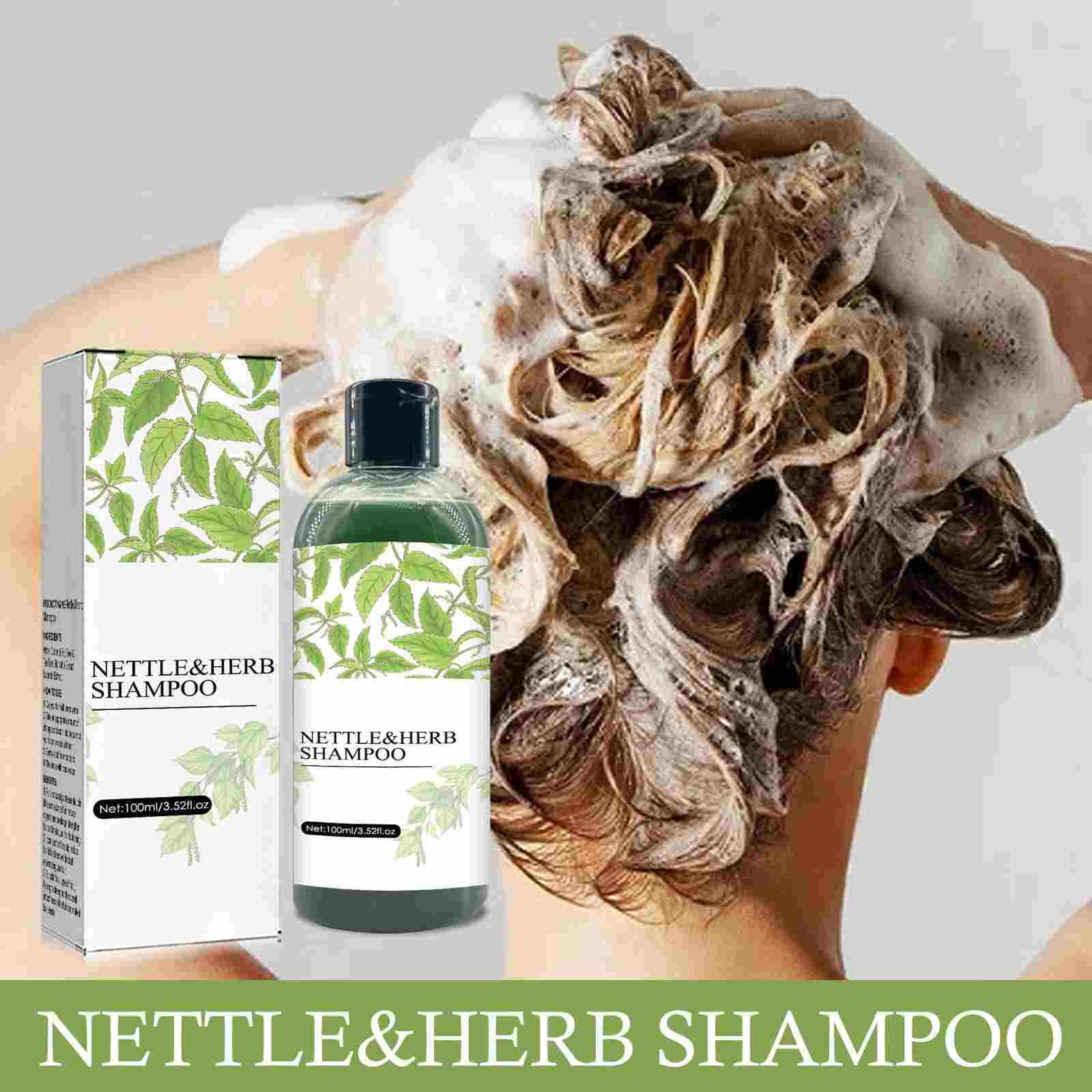 Herbal Shampoo Botanical Dense Hair Shampoo Nourishing Scalp ...