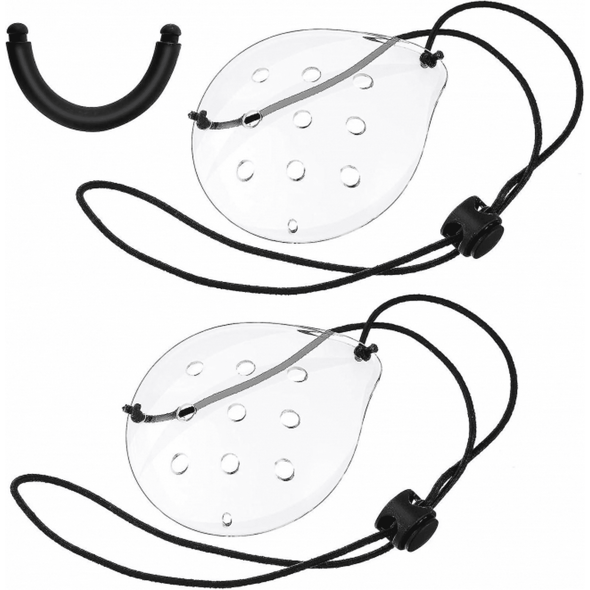 Click here for Lunfar 2pcs Eye Patches  9-Hole Protective Eye Shi... prices