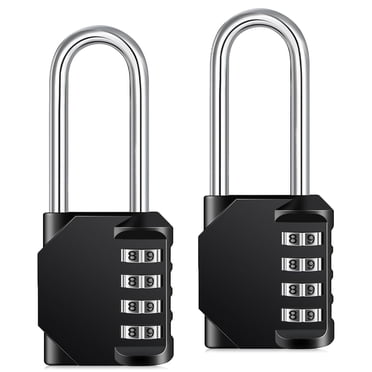 Locker Lock Pad Lock Door Guard Restrictor Security Catch Strong Heavy ...