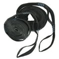 EQUIP Adjustable Outdoor Black Polyester Hammock Tree Straps, 9 ft, 1 ...