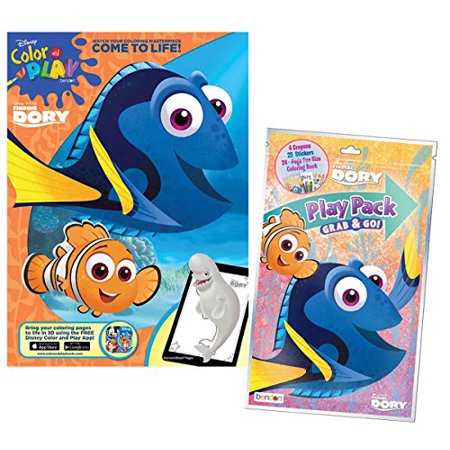 Disney "Finding Dory" Jumbo color Play Activity Pack! Includes Dory ...