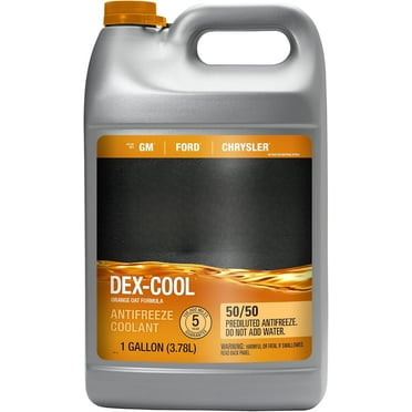 Shell DEX-COOL 50/50 Antifreeze/Coolant, Replaces SHELDEX50 - Walmart.com