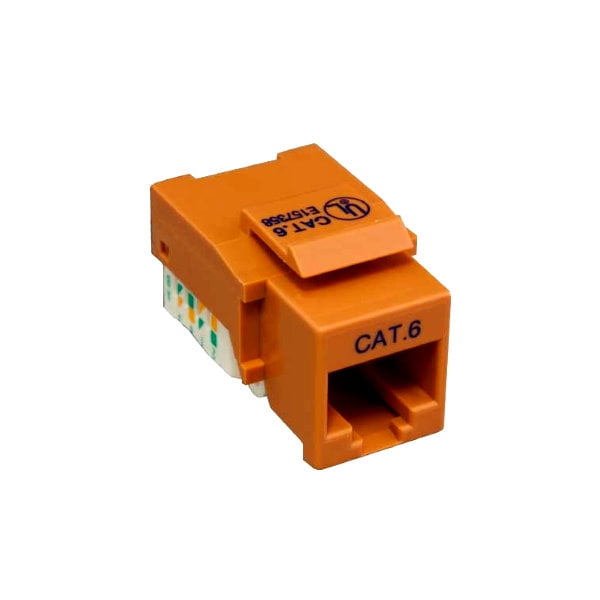 Kentek CAT6 Tool less Keystone Jack RJ45 Category 6 Ethernet Network ...