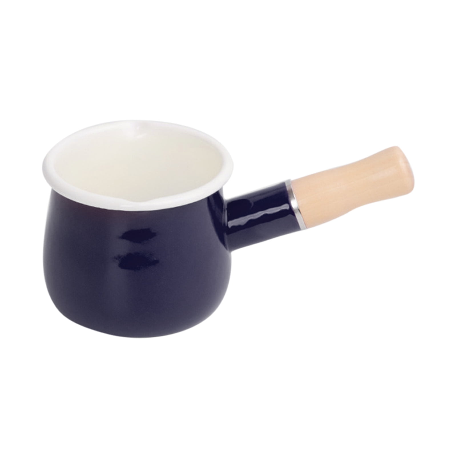 Mini Saucepan Multifunctional Butter Warmer Enamel Milk Pot Non-stick ...