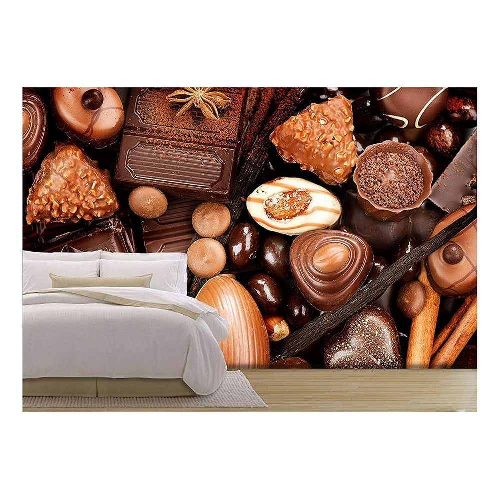 Wall26 Chocolates Background. Praline Chocolate Sweets - Removable Wall ...