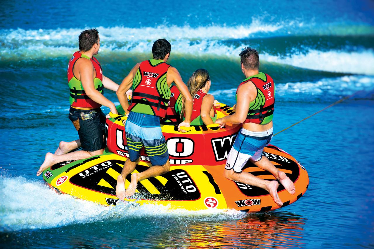 Buy WOW 15-1110 UTO 1 to 5 Rider Starship Inflatable Towable Online at ...