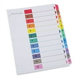 Deluxe Table Of Contents Dividers For Printers, 8-Tab, 1 To 8; Table Of ...