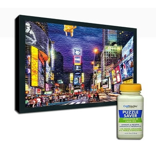 Jigsaw Puzzle Frame Kit - Made To Display Puzzles Measuring 24x30 ...
