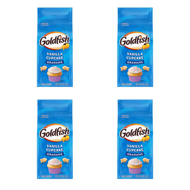 Goldfish Giant Whole Grain Graham Crackers: 30 Packs - 15 Cinnamon & 15 ...