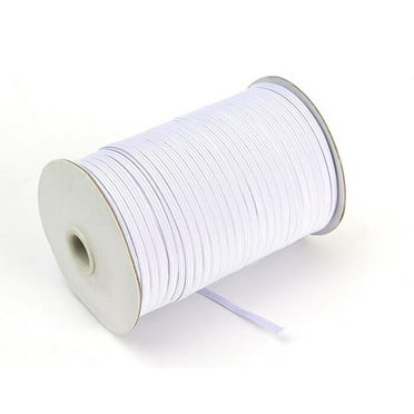 Dritz Braided Elastic 1/4"X65yd White - Walmart.com