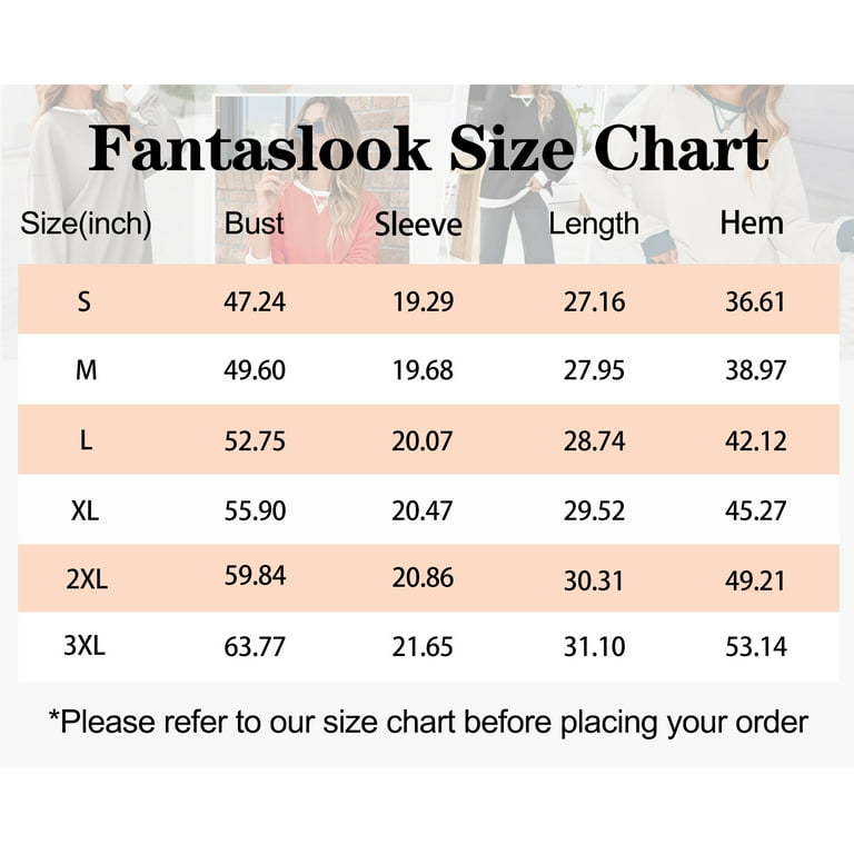 Fantaslook Color Block Sweatshirts for Women Crewneck Long Fantaslook Color Block Sweatshirts for Women Crewneck Long