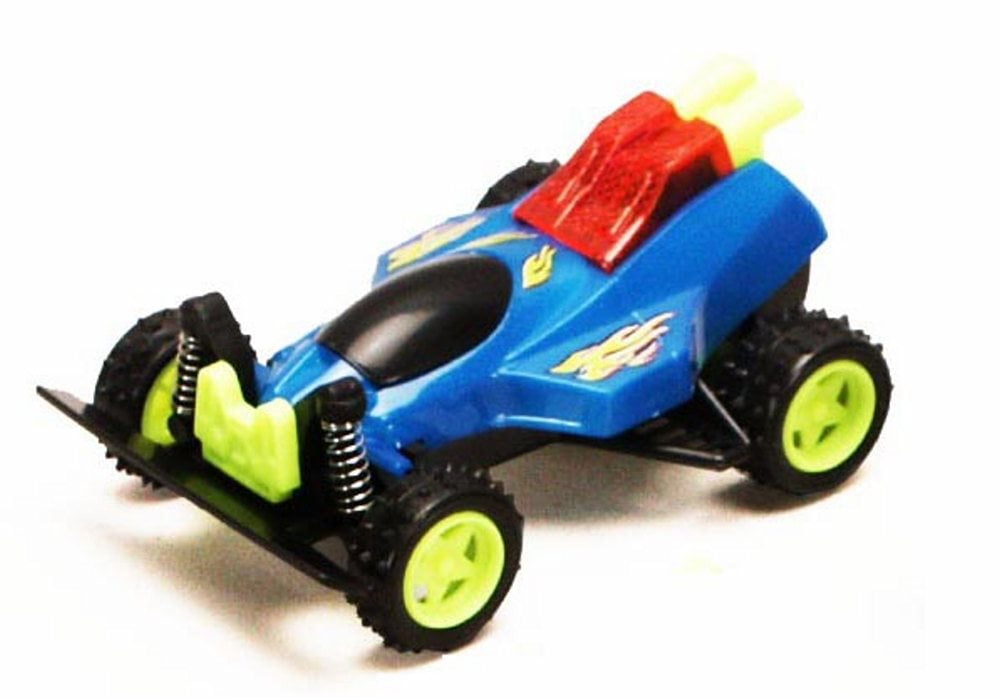 Friction Powered Spark Fighter w/ Light, Blue - 8902D - Model Toy Car ...