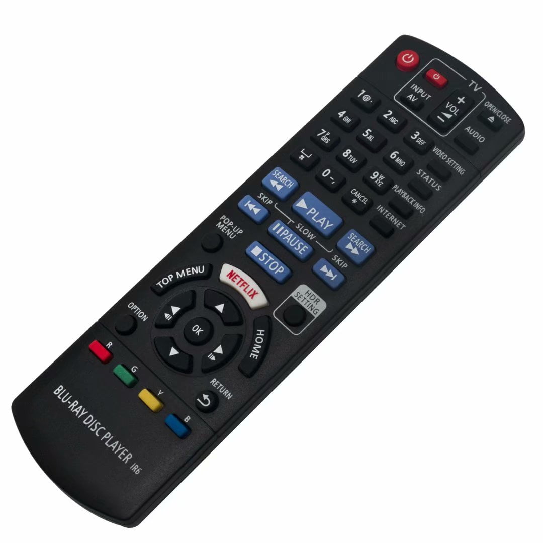 New Remote Control N2QAYB001157 for Panasonic Blu-ray Disc Player DMP ...