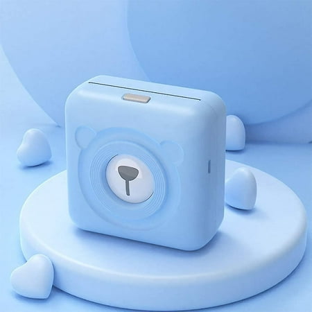 Mini Printer, Wireless Thermal Label Printer, Sticky Note Receipt ...