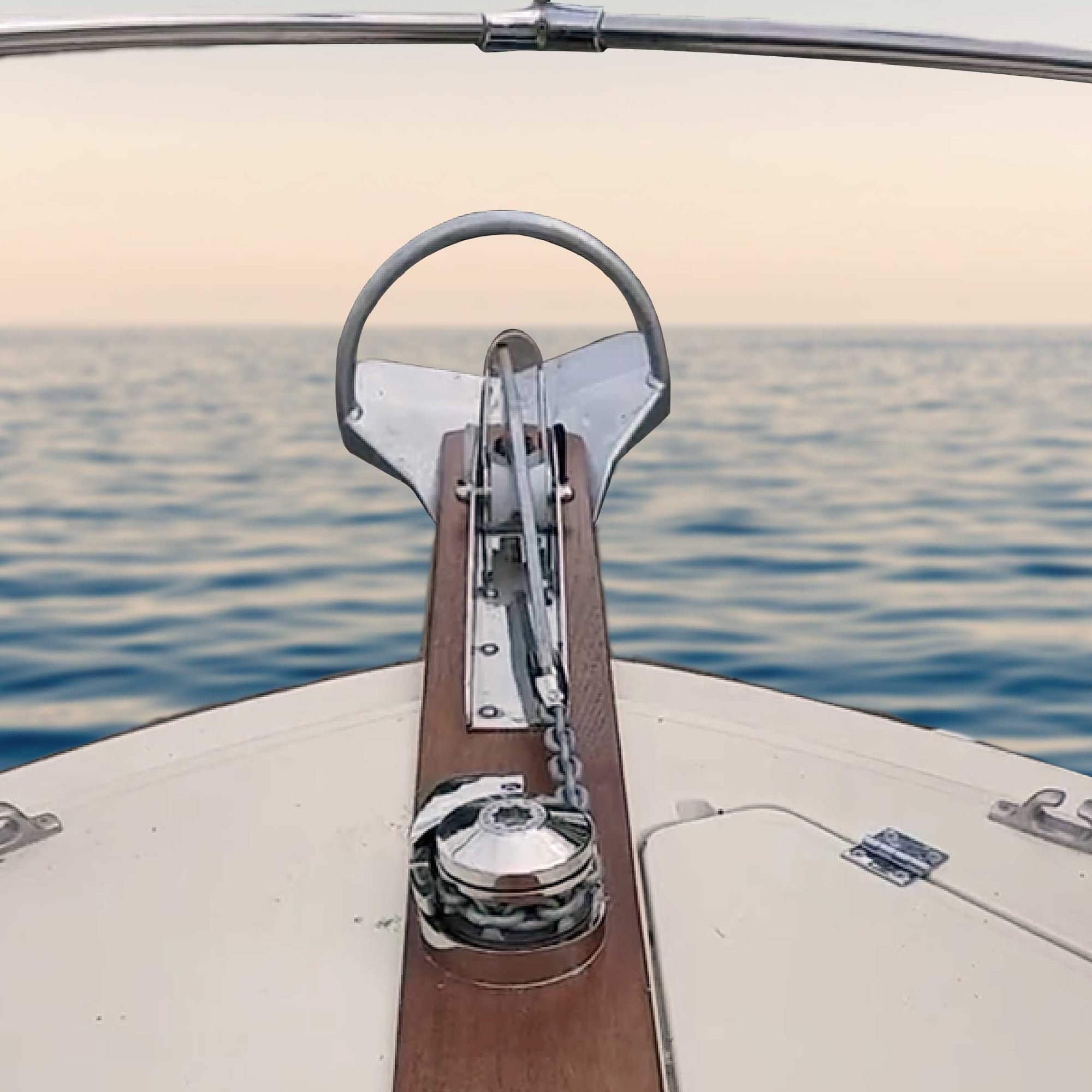 316 Stainless Steel Anchor Roller Five Oceans – Hinged Self-Launching ...