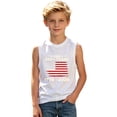 Afdoent Girls T-Shirts 250 Years Patriotic Sleeveless Top Independence ...