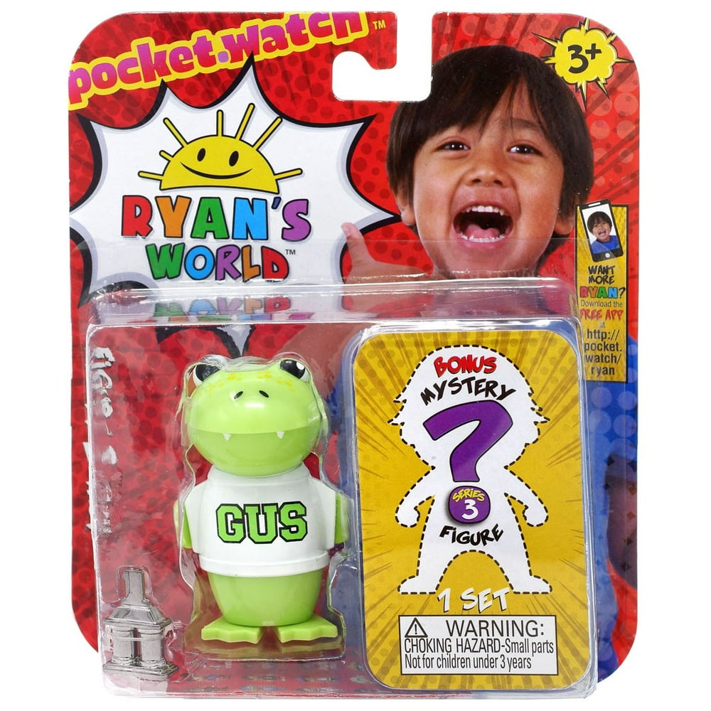 Ryan's World Gus & Mystery Action Figure 2-Pack - Walmart.com - Walmart.com