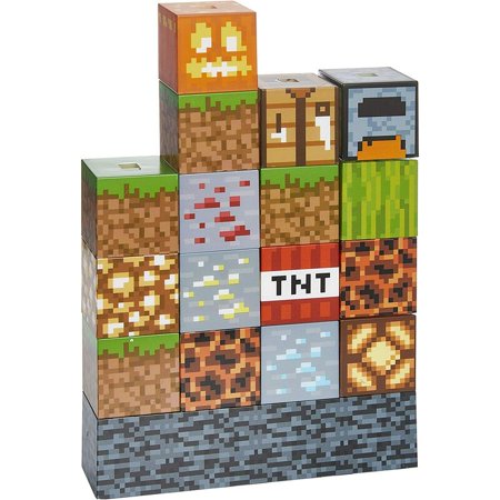 Minecraft Block Building Light - 16 Rearrangeable Light Blocks and ...